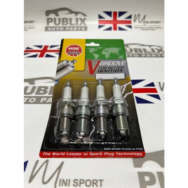 Classic Mini Parts Mini Rover Mini Austin Spark Plugs Set Original NGK ...