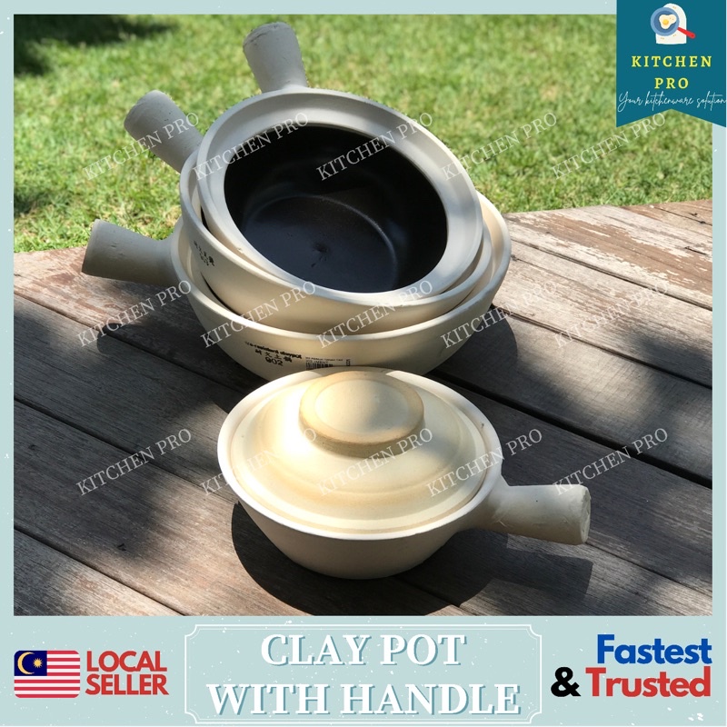 𝐊𝐈𝐓𝐂𝐇𝐄𝐍 𝐏𝐑𝐎 | Quality Ultra Heat Resistant Casserole Clay Pot With ...