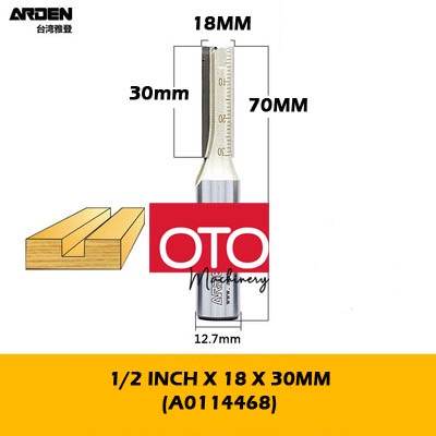 ARDEN 1/2 HALF INCH STRAIGHT ROUTER BIT (TRIMMING BLADE / ARDEN ROUTER ...