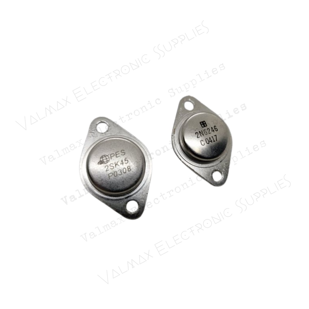 Transistor Equivalent [ 2N6246 / 2SK45 ] 晶体管(可替代用) | Shopee Malaysia
