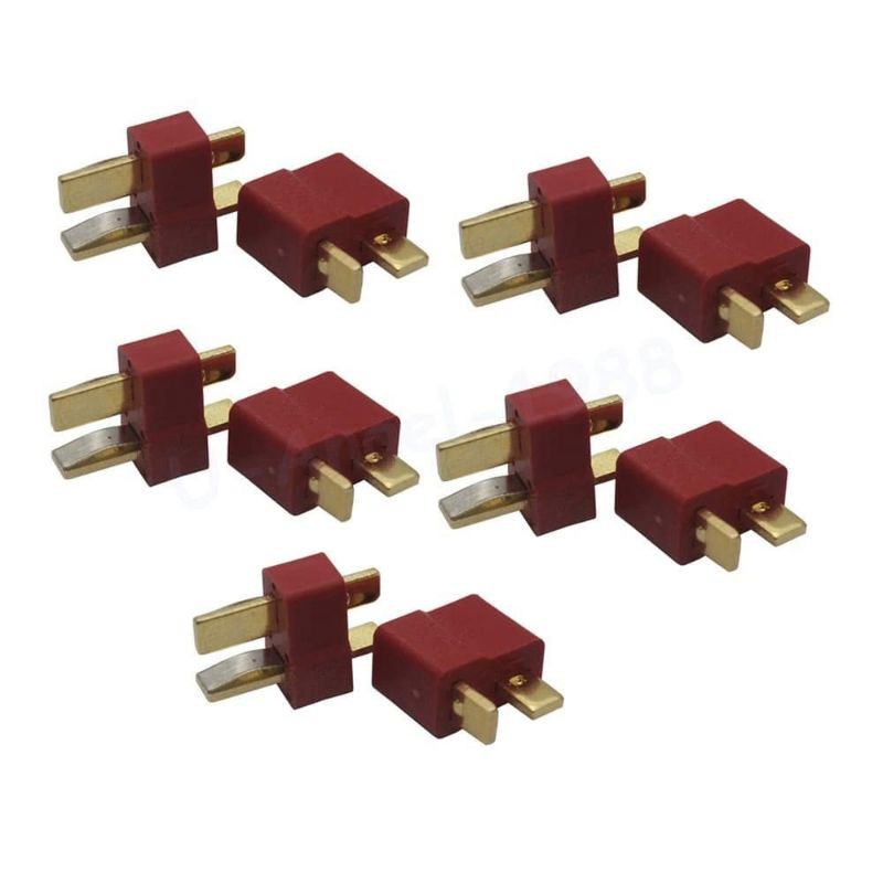 T Plug Connector Male Female for Deans | Shopee Malaysia