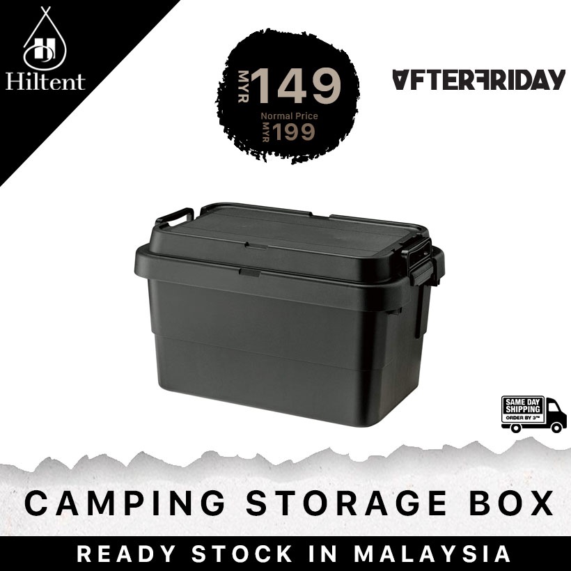 AFTERFRIDAY 50L Trunk Cargo Camping Storage Box | Shopee Malaysia
