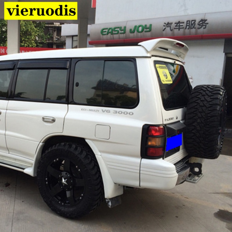 for Mitsubishi Pajero V33 spoiler ABS material car tail primer color ...