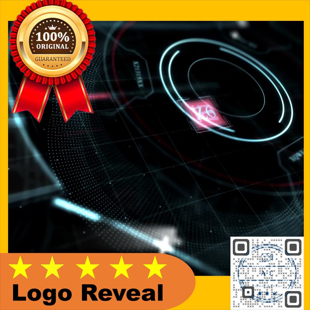 【AE Logo Reveal】I Will Create Hi-Tech HUD Logo Reveal | Shopee Malaysia