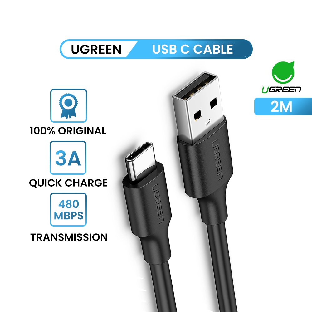 UGREEN Fast Charge Type C Cable USB C to USB 2.0 Sync Data Transfer ...