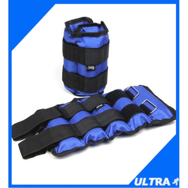 2 Wrist Arm Strength Training Weight Bag Muscle Leg Shoulder Exercise ...
