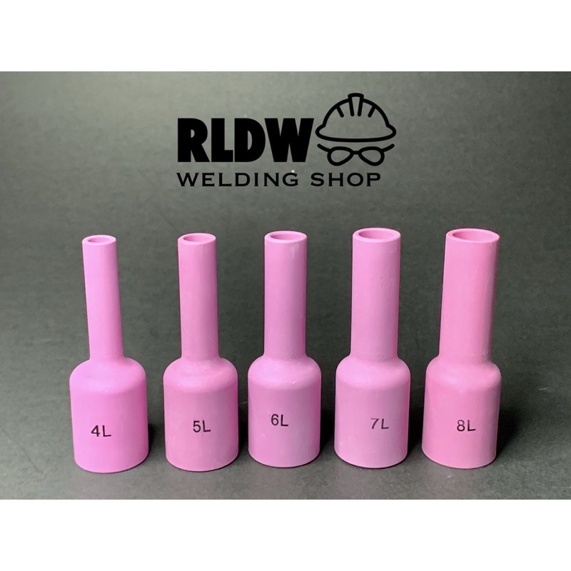 (SMALL BODY)welding tig ceramic cup pajang 54N wp17/18/26 seramic ...