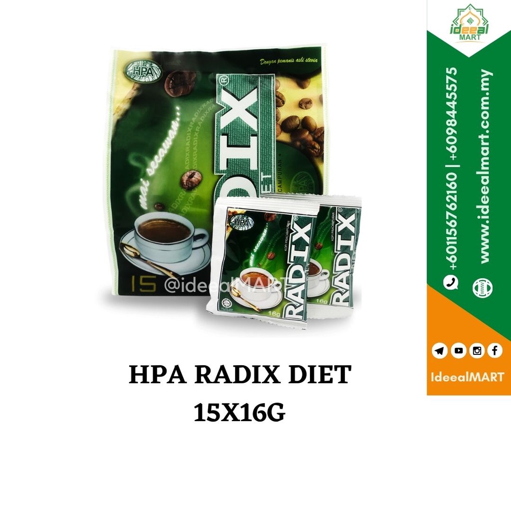 HPA RADIX DIET 15 x 16G | Shopee Malaysia