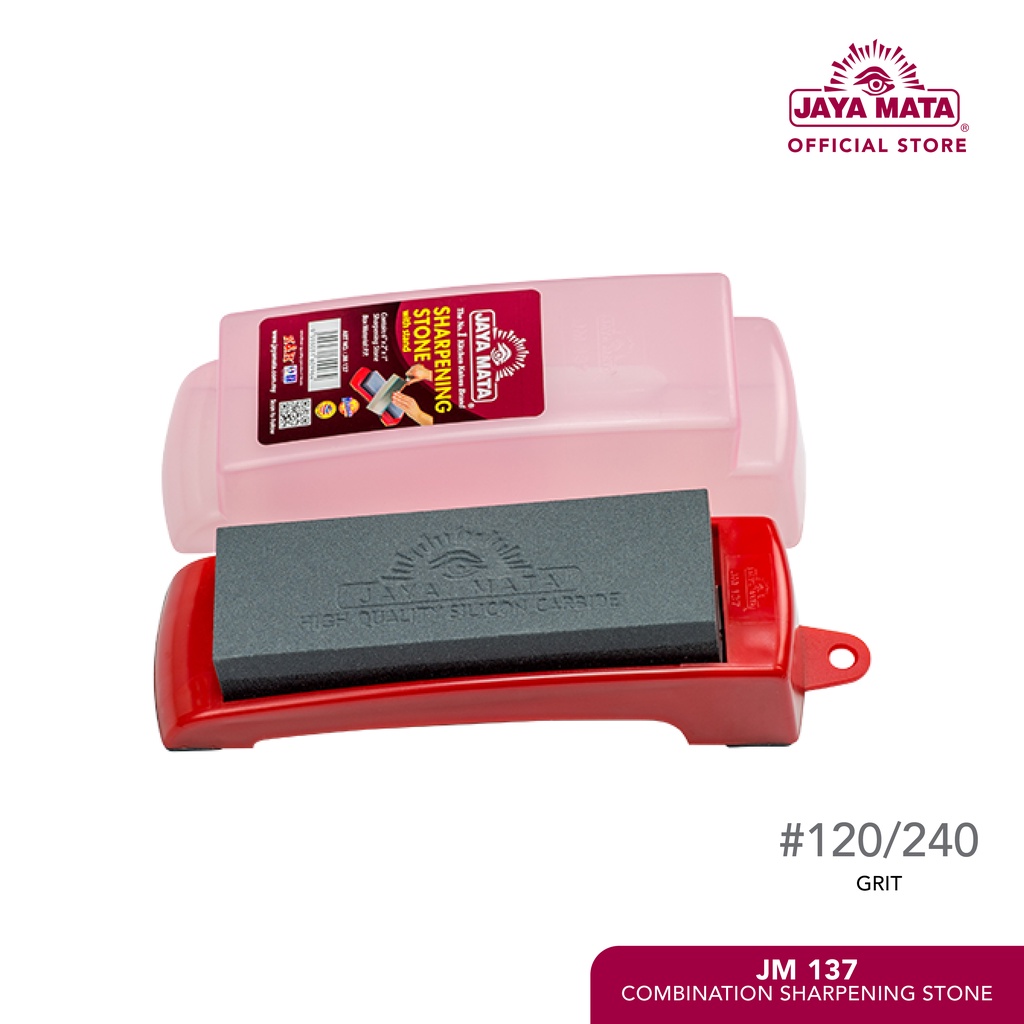 JAYA MATA Combination Sharpening Stone (6") JM137 | Shopee Malaysia