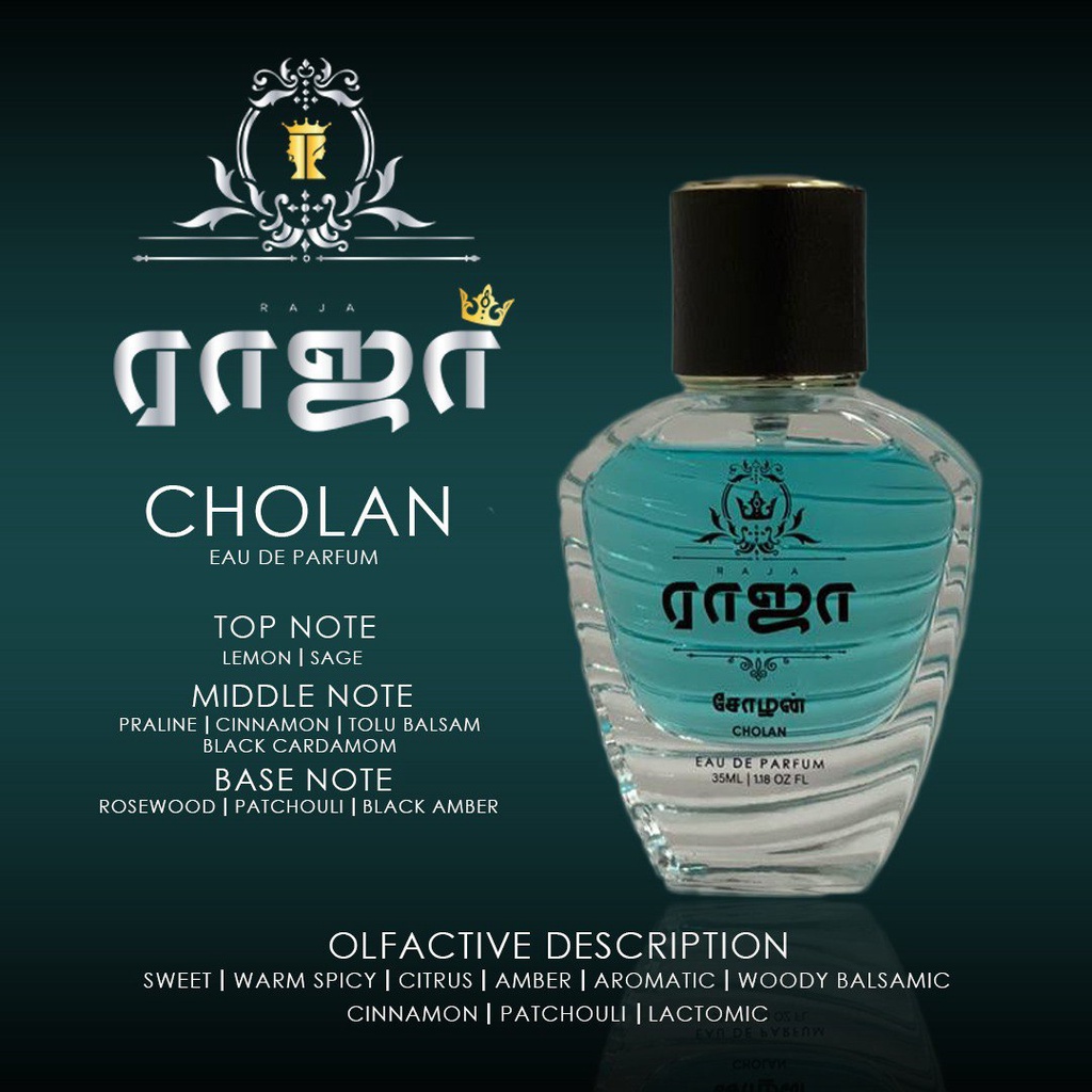 RAJA RANI MEN PERFUME EDP (35ML) CHOLAN | Shopee Malaysia