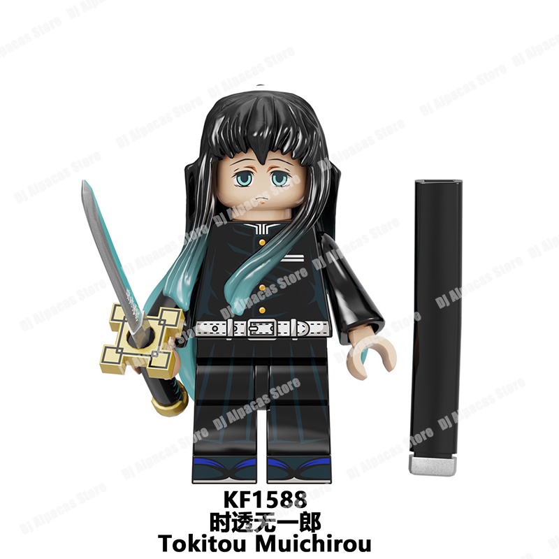 Tanjirou Nezuko Action toy Zenitsu Giyuu Figures Assemble toys Demon ...