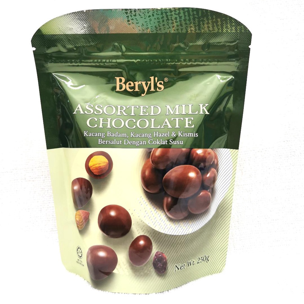 Beryl's Almond Milk / Dark Chocolate 250g Zip Bag | Shopee Malaysia