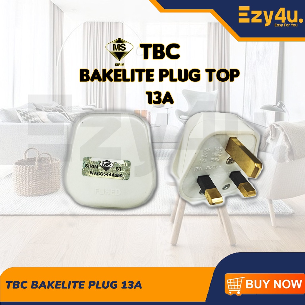 HIGH QUALITY Plug Top 13A TBC Bakelite Resist High Power and Heat for ...