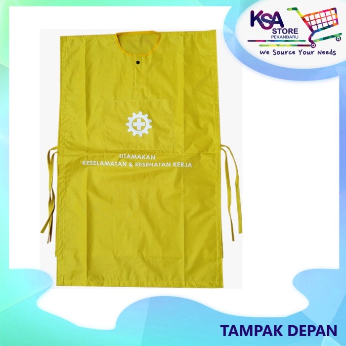 Kingindo 2-sided PVC Apron+K3 Logo (70001) | Shopee Malaysia