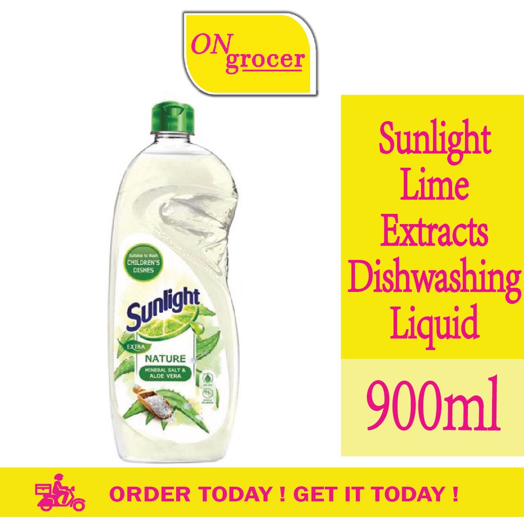 Sunlight Lime Extracts Dishwashing Liquid 900ml | Shopee Malaysia