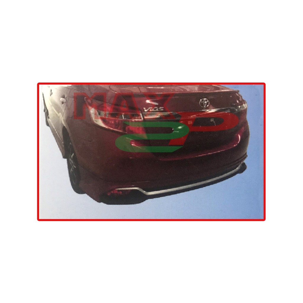 Toyota Vios 3rd Gen (2016 Facelift ONLY) T.STV-2 Rear Back Bumper Skirt ...
