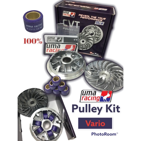 UMA RACING ORIGINAL 💯 CVT PULLEY SET HONDA VARIO/ VARIO150 WITH DRIVE ...