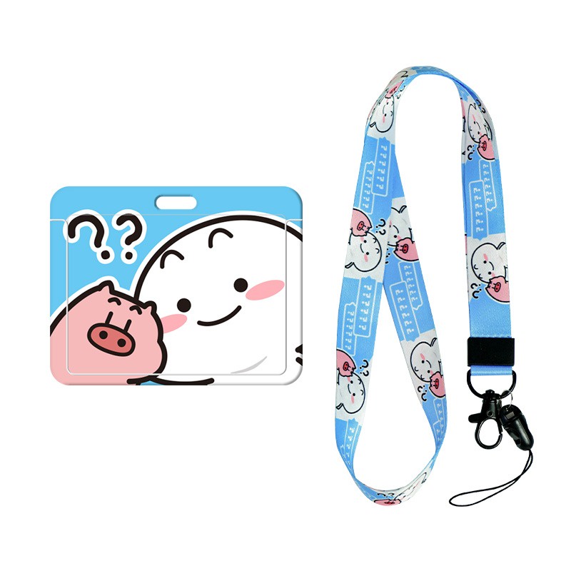 Card Holder Quby Pemegang Kad ID Pentol Lanyard Tory Name Tags 乖巧宝宝 卡套 ...