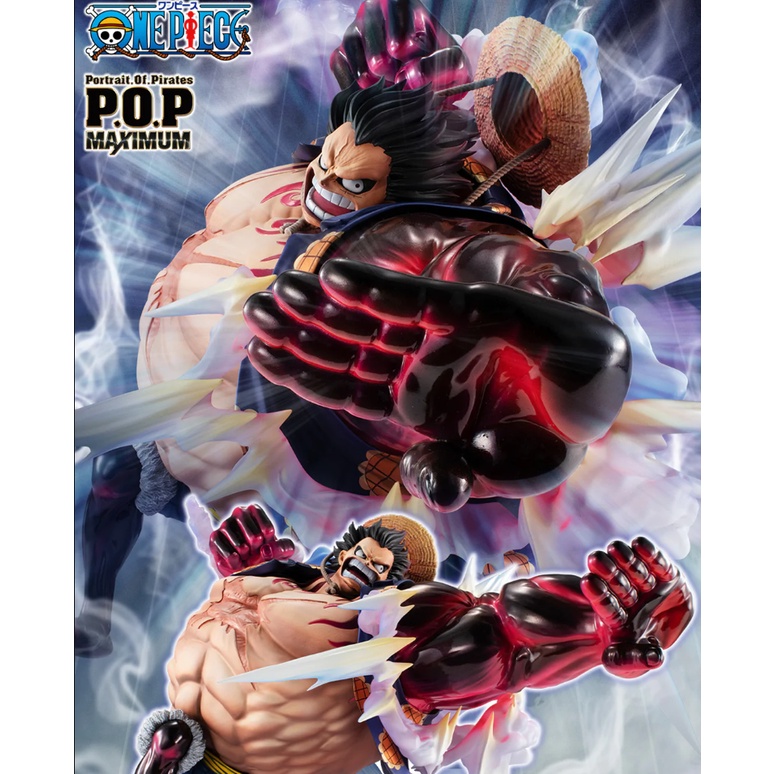 MEGAHOUSE PORTRAIT OF PIRATES POP P.O.P ONE PIECE SA MAXIMUM MONKEY D ...