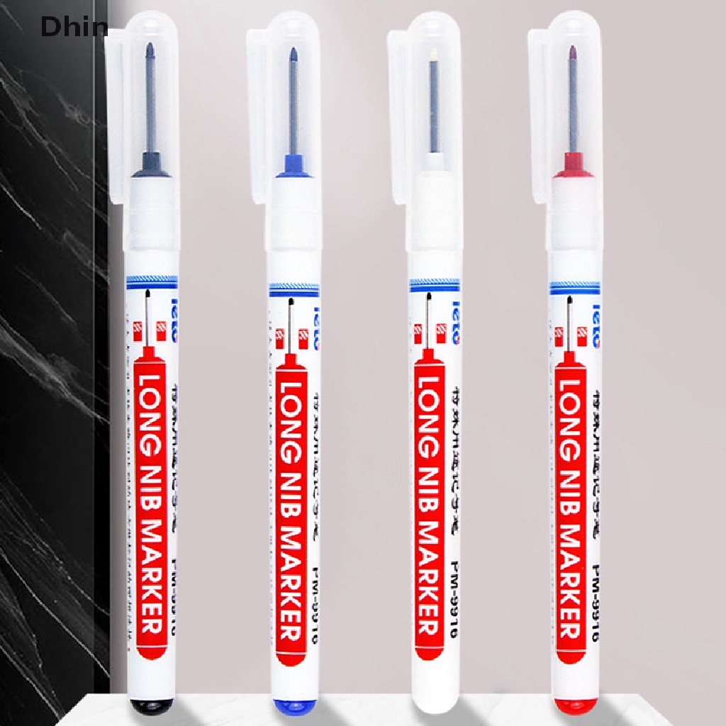 [Dhin] Long Head Markers Multi-purpose Deep Hole Marker Pens COD ...