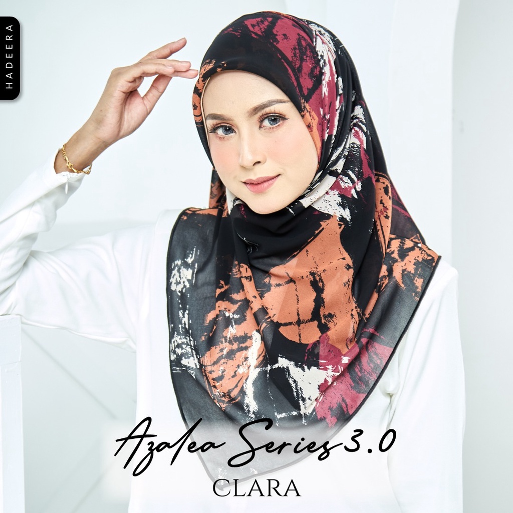 Hadeera Azalea 3.0 Tudung Bawal Chiffon (Clara) | Shopee Malaysia
