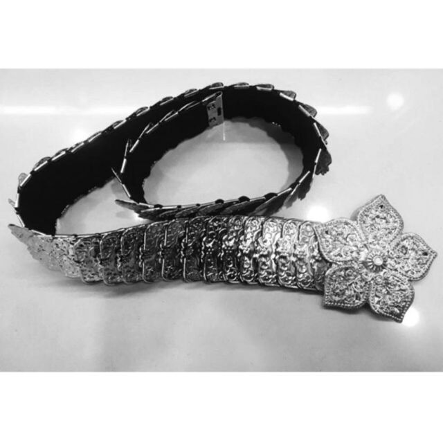Tradisional Tali Pinggang Besi Pengantin Perak Kualiti Premium Silver ...