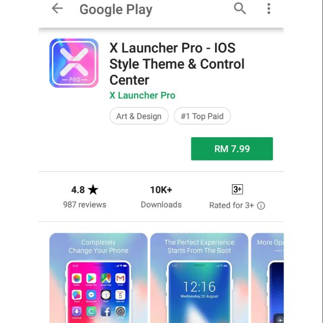 🔥HOT🔥 X LAUNCHER PRO - IOS [[ ANDROID ]] | Shopee Malaysia