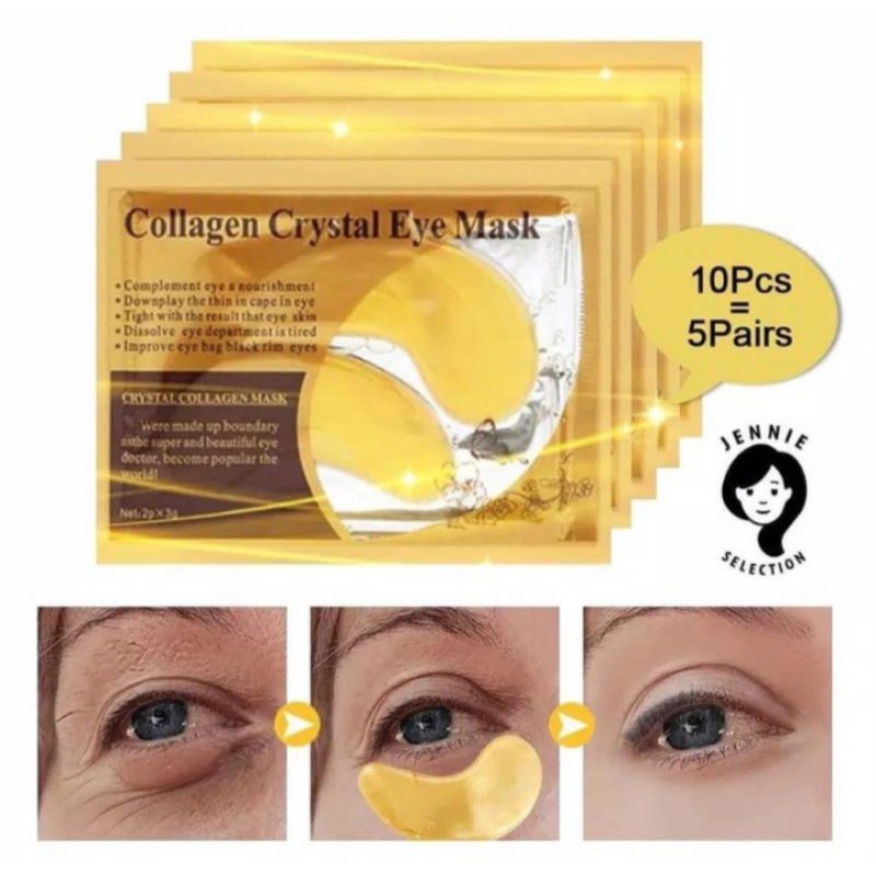 💕CRYSTAL COLLAGEN GOLD EYE MASK💕 | Shopee Malaysia