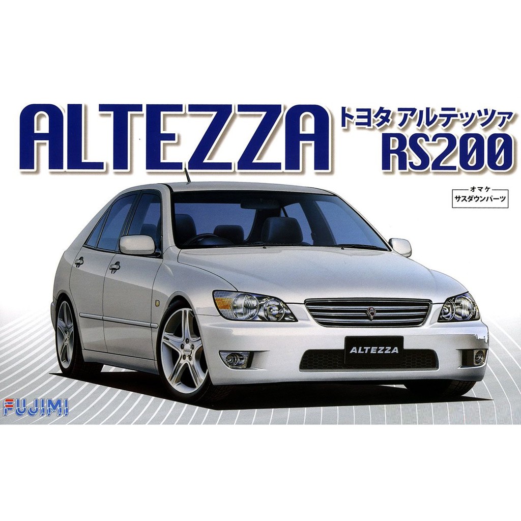Car Model 1/24 Fujimi Toyota Altezza RS200 Plamo Modelkit | Shopee Malaysia
