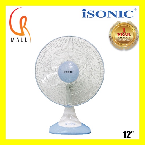 Isonic CTF-TF12A 12" Scope High Speed Table Fan / CTFTF12A 12" Table ...