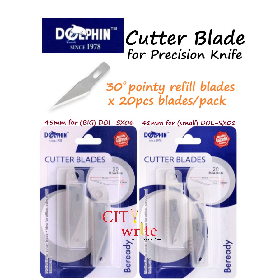 Replaceable Blade for Multi-Purpose Pen Type Cutter Blade 41mm 45mm ...