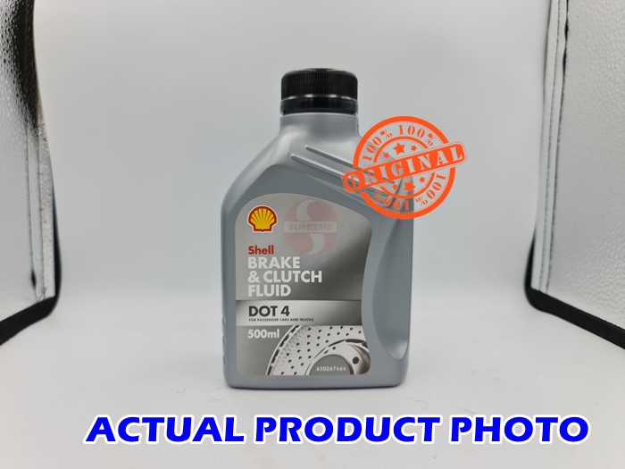S2U Original Shell Clutch Brake Fluid Dot 4 500ml For Passengers Car ...