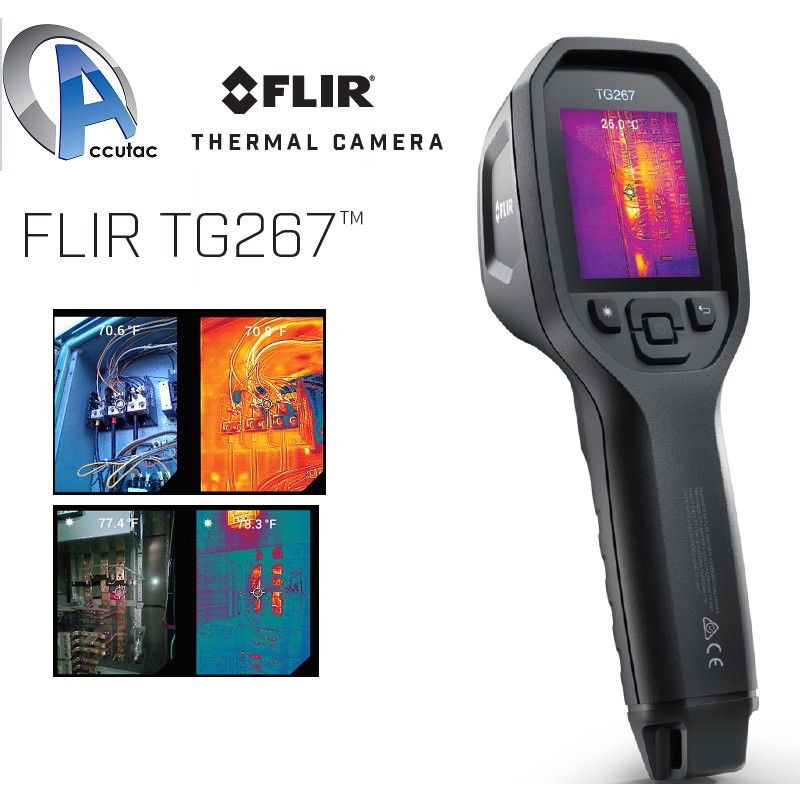 FLIR TG267 thermal camera, Identifying hidden problems like hot fuses ...