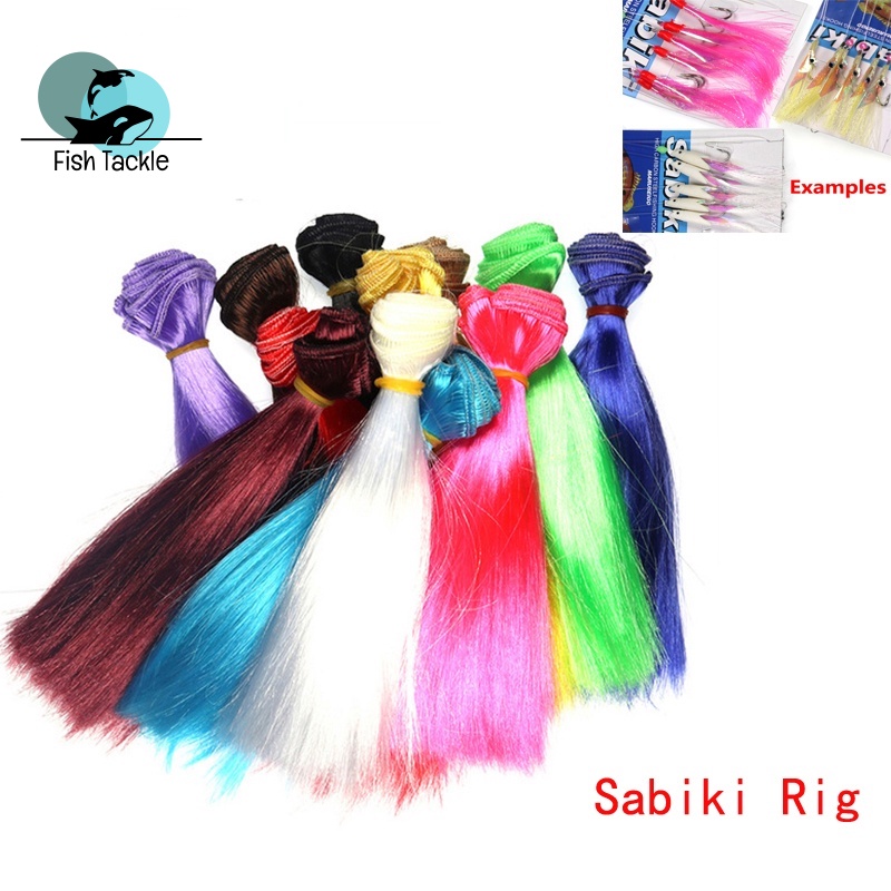 Fly Fishing Streamer Material Soft Fiber Flasher for Fishing Assist ...