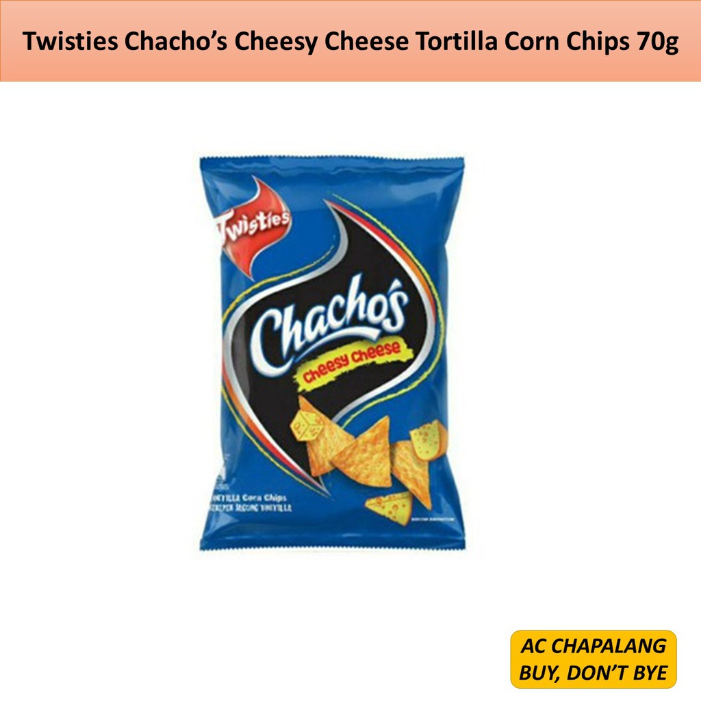TWISTIES CHACHO'S TORTILLA CORN CHIPS 70g BBQ BONANZA/ SPICY CURRY ...