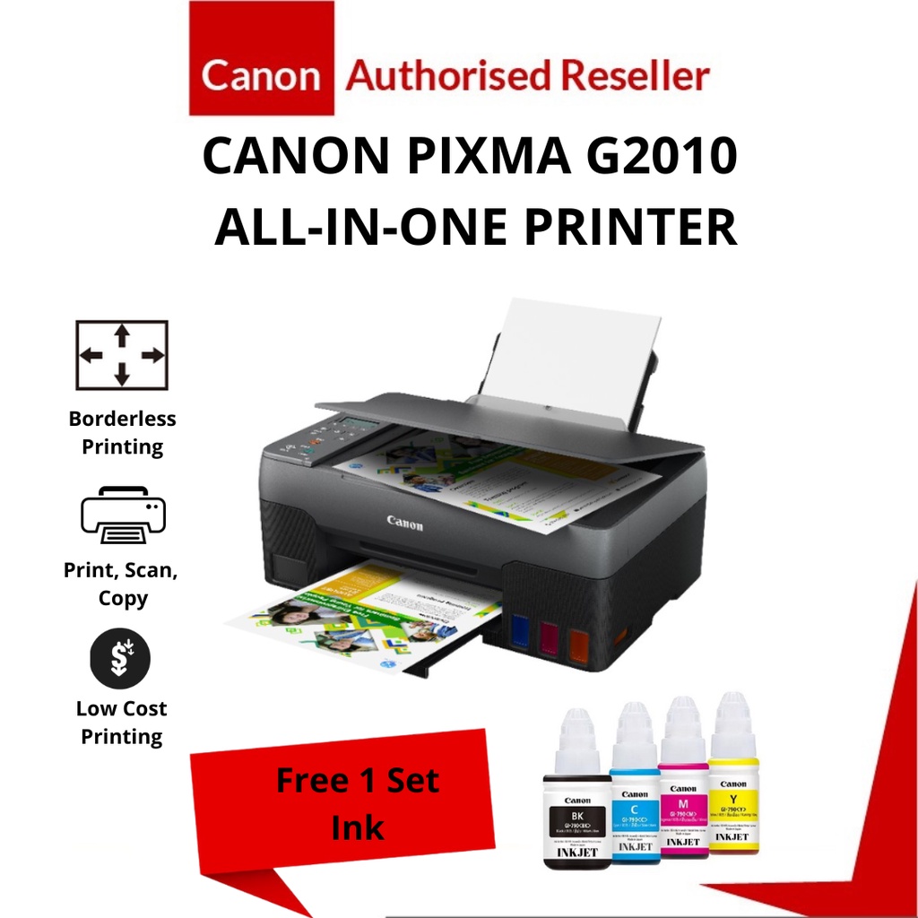 Canon PIXMA G2010 Ink Efficient G Series Printer | Shopee Malaysia