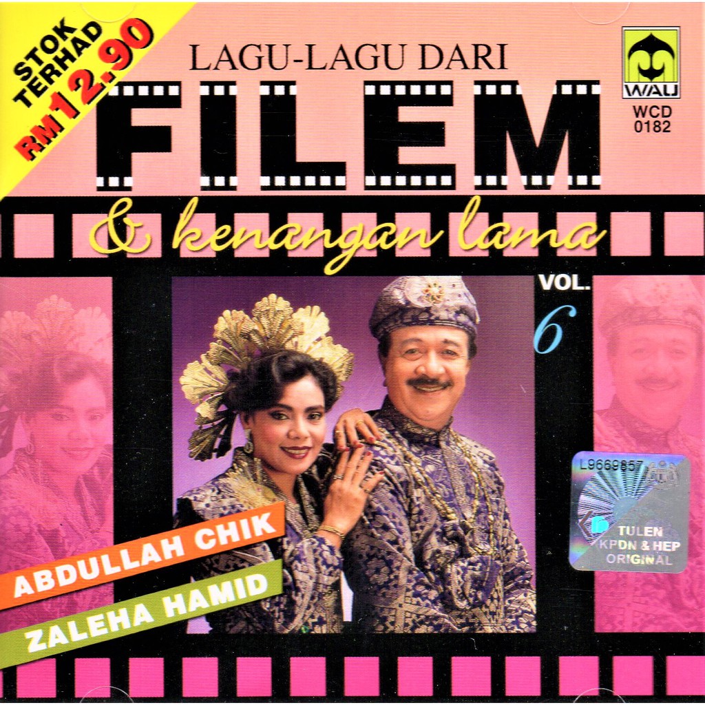 Lagu-lagu Dari Filem & Kenangan Lama VOL.6 ( CD ) [ ABDULLAH CHIK ...