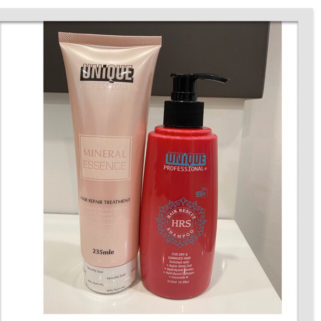 💥 Discount 💥(1️⃣SET)Unique Mineral Essence (235mle) + Unique Hair ...