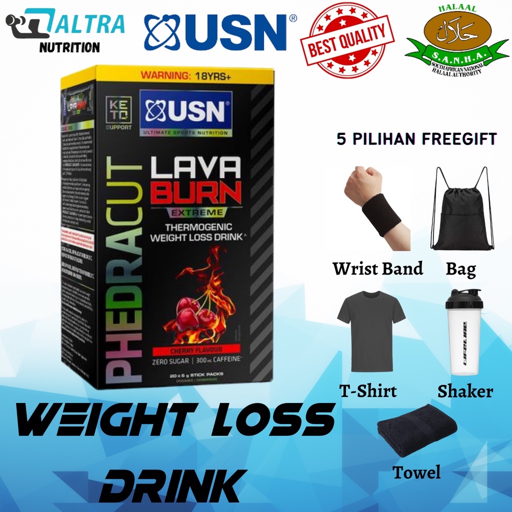 USN PhedraCut Lava Burn 20 Stick Packs | Shopee Malaysia