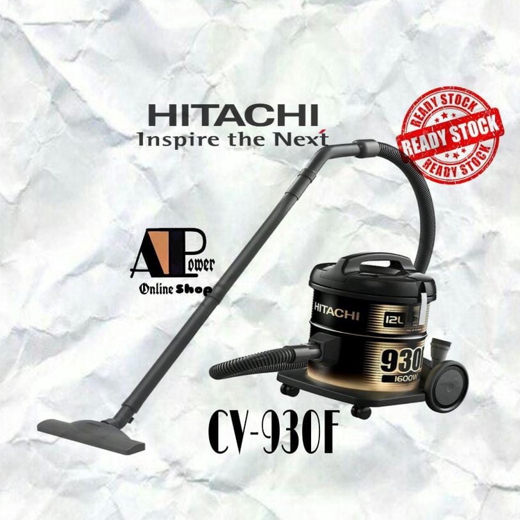 HITACHI CV-930F New Pail Can Vacuum 1600W | Shopee Malaysia