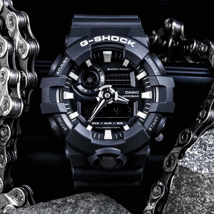 G-SHOCK GA-700 Series black Men's Sports Watch Classic outdoor watch ...