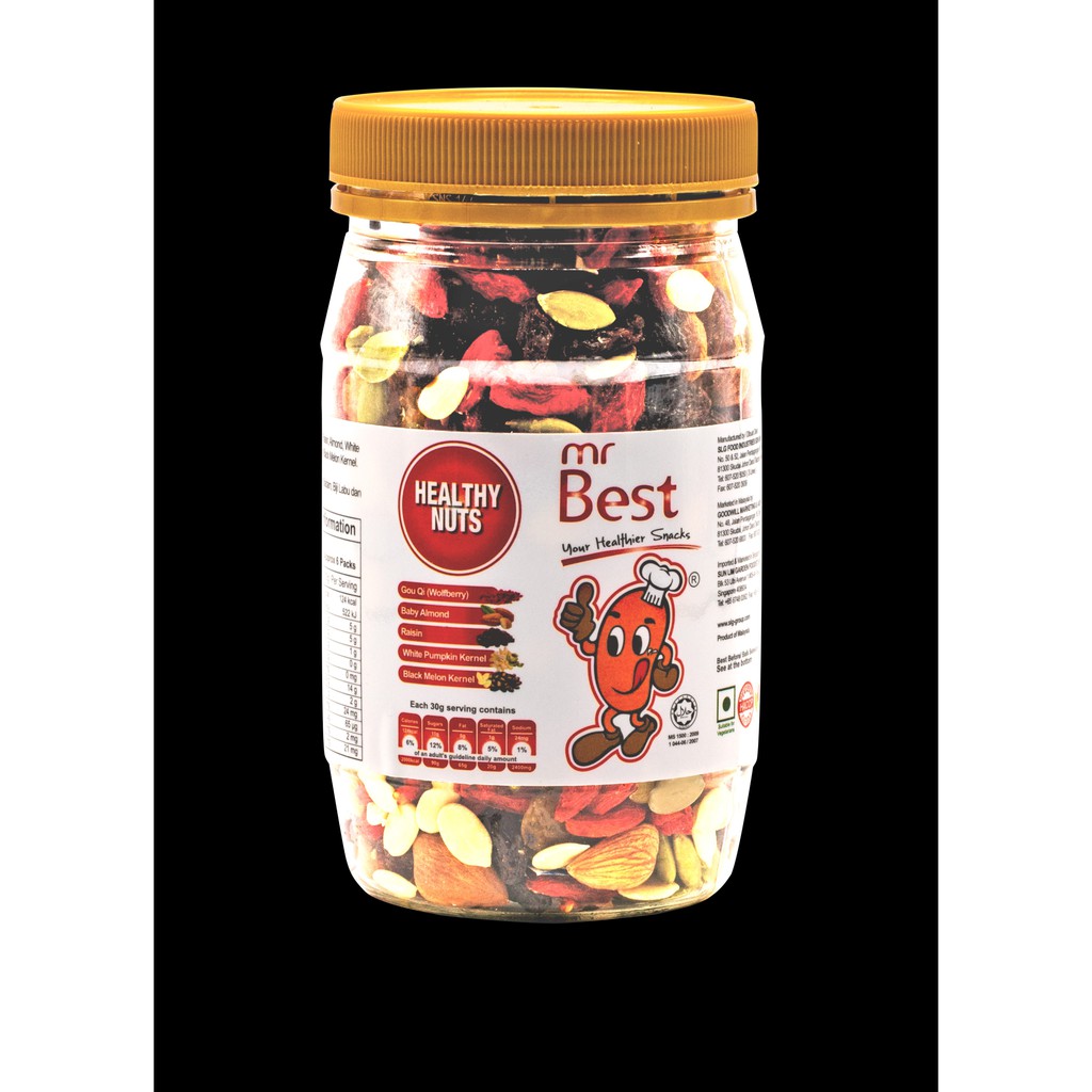 Mr Best Goji Berry Nut Mix 200g (FREE DRINK) | Shopee Malaysia