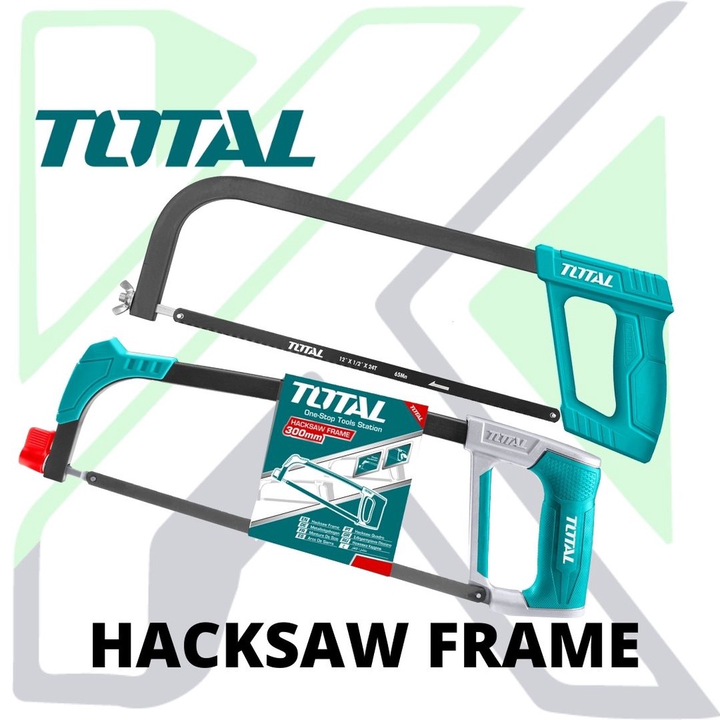 【TOTAL】12" Hacksaw Frame Insert 65mn Blade THT541036 | THT541026 🪚 ...