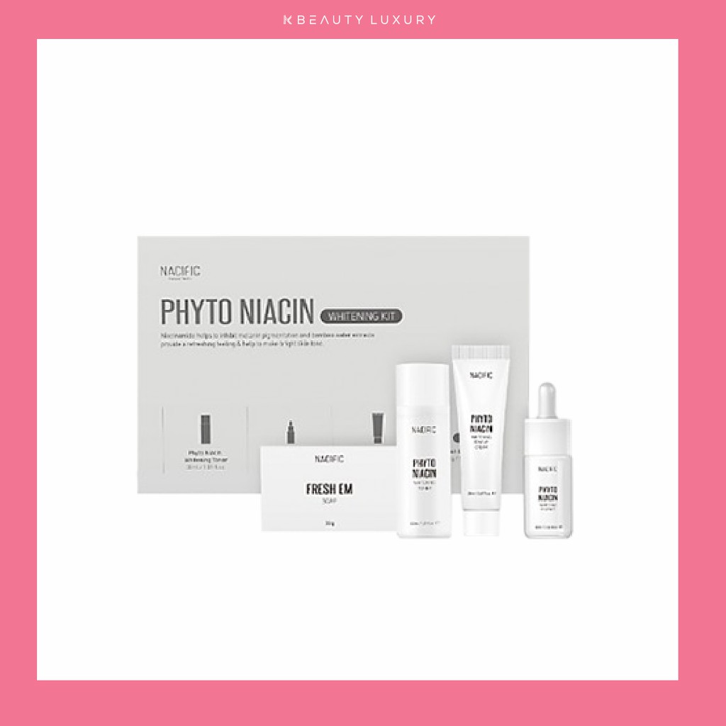 Nacific Phyto Niacin Whitening Kit | Shopee Malaysia