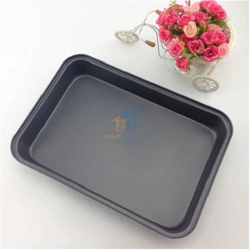 Non-Stick Rectangle Baking Tray Baking Mold for Swiss Roll Cake ...