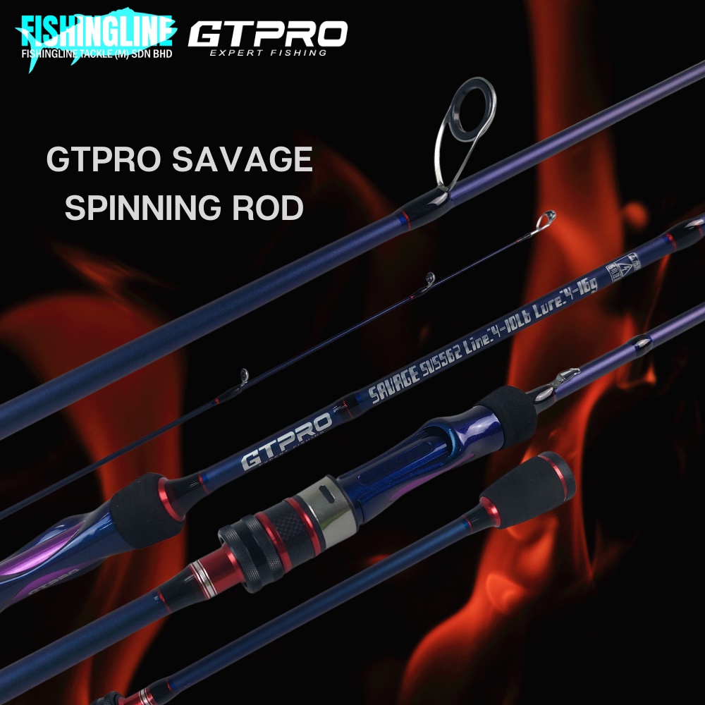 GTPRO SAVAGE Spinning Fishing Rod | Shopee Malaysia