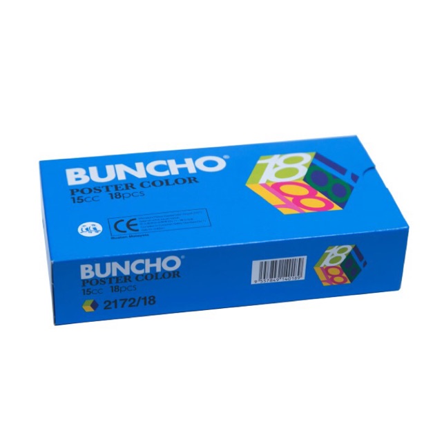 BUNCHO 15cc 18pcs Poster Colour | Shopee Malaysia