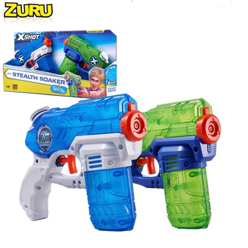 ZURU X-SHOT STEALTH SOAKER WATER GUN 2 PACK (01227) | Shopee Malaysia