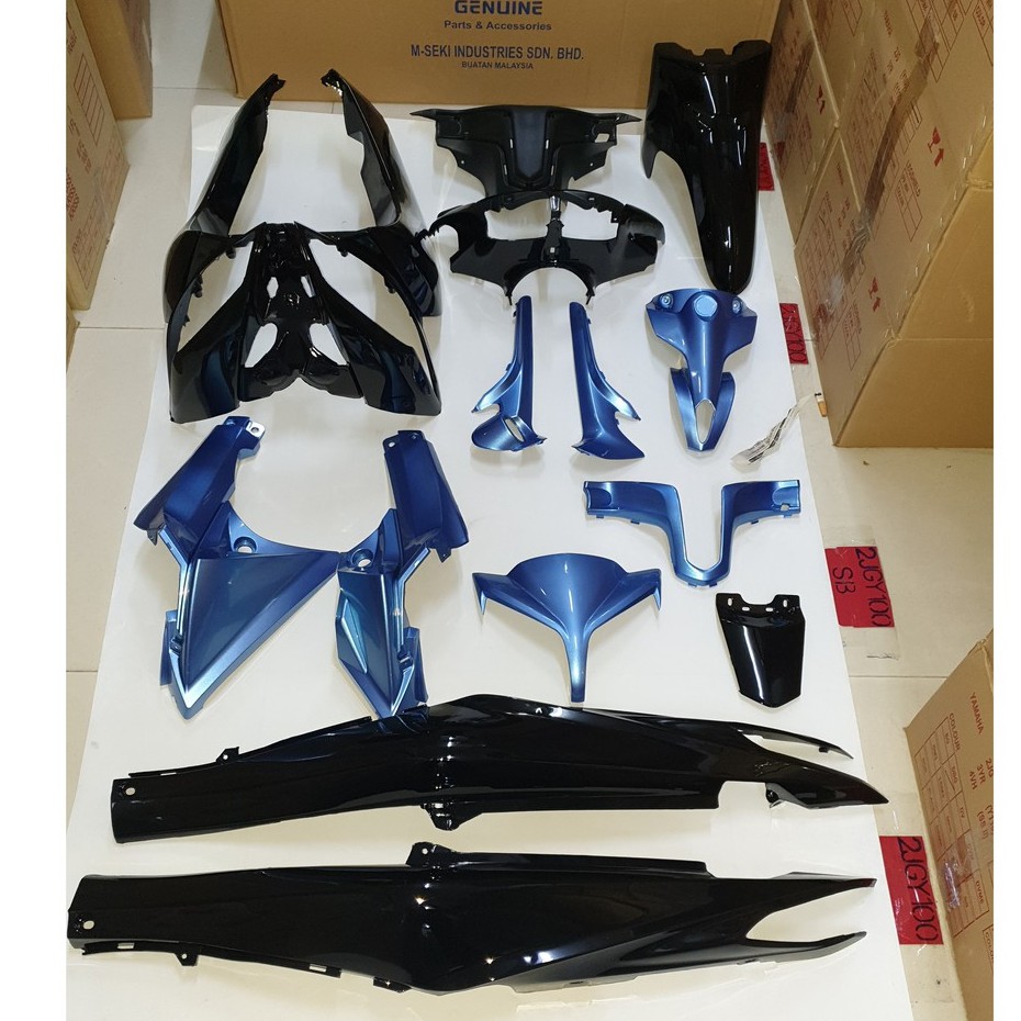 MSEKI # YAMAHA LAGENDA 115 / LAGENDA 115 / SRL115 COVER SET | Shopee ...