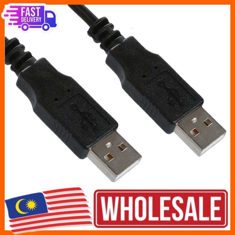 READY STOCK IN KL ]USB Cable Type A Male to Type A Male | Shopee Malaysia